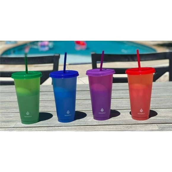 Manna | Kitchen | Manna Color Changing Plastic Tumblers Set Of 2 | Poshmark